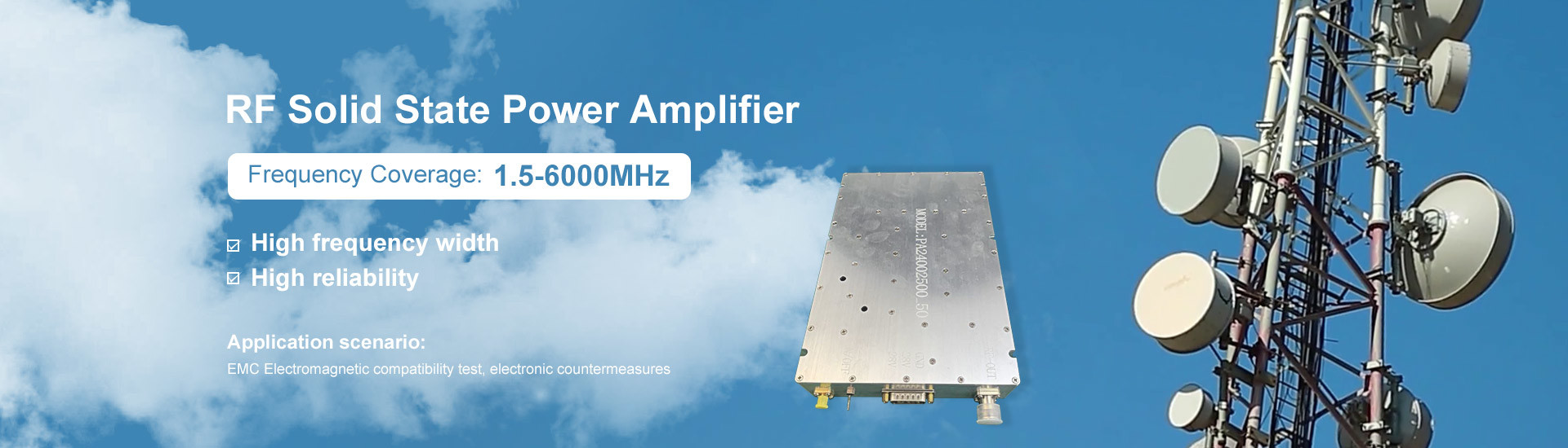 Quality RF Power Amplifier & LTE Power Amplifier factory from China