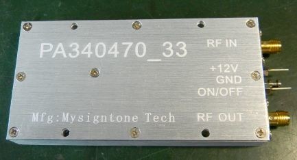 2W COFDM Signal Wireless Power Amplifier For Drone UAV Video Link 340 ...
